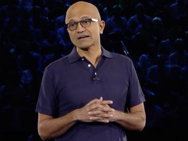 Microsoft CEO Satya Nadella Hits $25.8M In Total Pay | CRN