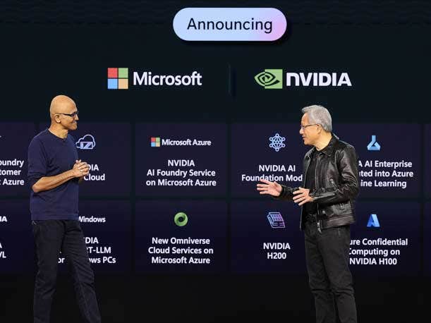 Microsoft Ignite 2023: Nvidia CEO Huang Says Microsoft Is Now ‘More ...