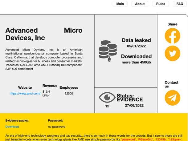 AMD Probing Claim Of Brazen Cyberattack By RansomHouse Gang | CRN