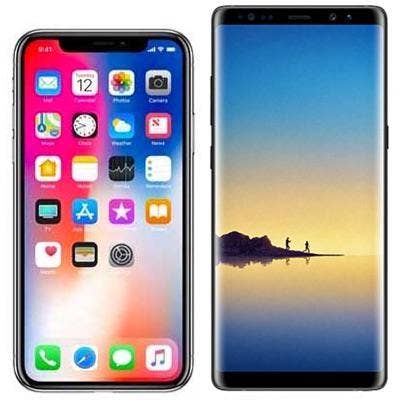 Head-To-Head: Apple iPhone X Vs. Samsung Galaxy Note8 | CRN