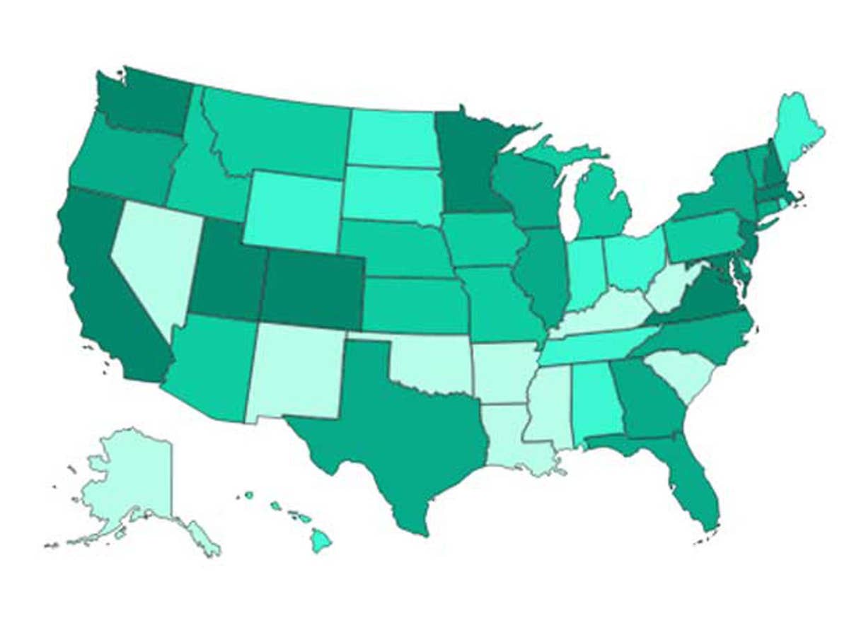 From Worst To First: Here’s How Each State Ranks For Finding Tech ...