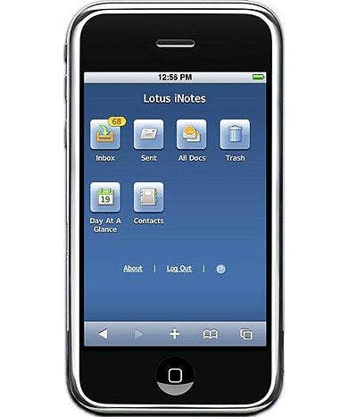 Whoa, Domino: IBM Lotus Notes Comes To iPhone | CRN